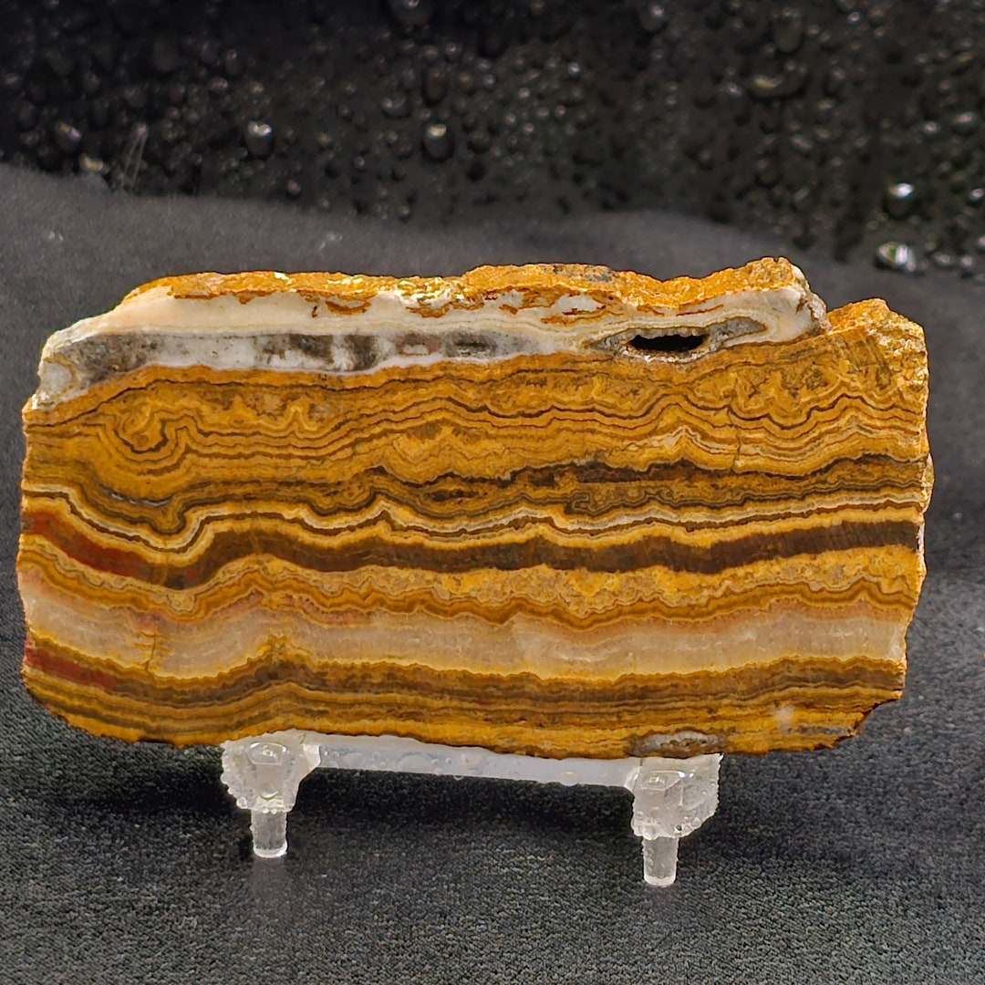 Banded Onyx From Arizona, Lapidary Slab, Natural Stone for Cabbing, Not ...