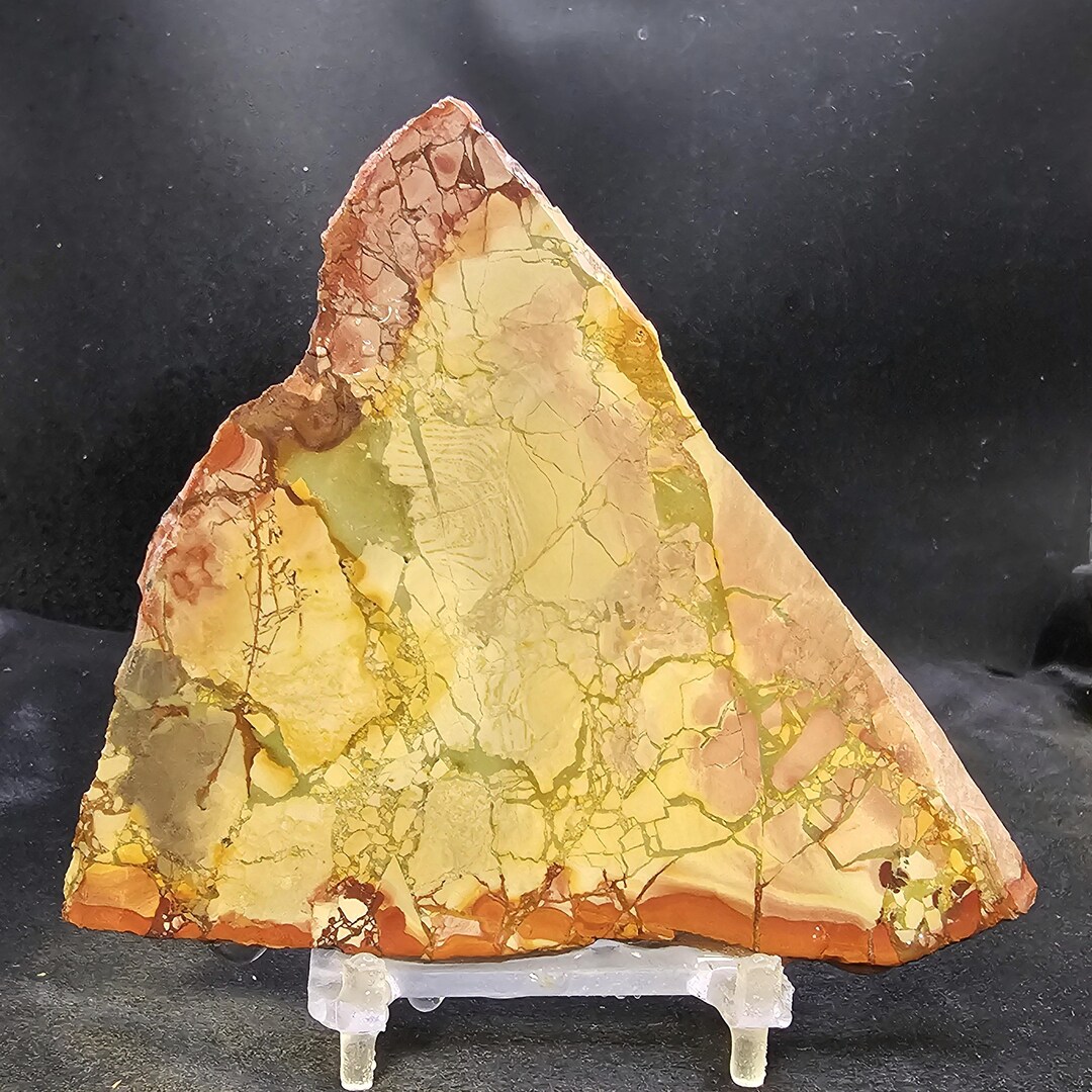 Breccia Rose Rhyolite From Mexico, Lapidary Slab, Natural Stone for ...