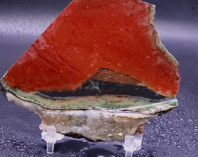 Red Jasper From Arizona, Lapidary Slab, Natural Stone for Cabbing, Not ...