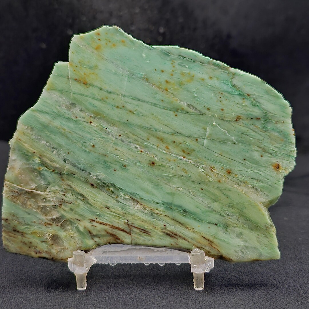 Roebourne Prase From Australia, Lapidary Slab, Natural Stone for ...