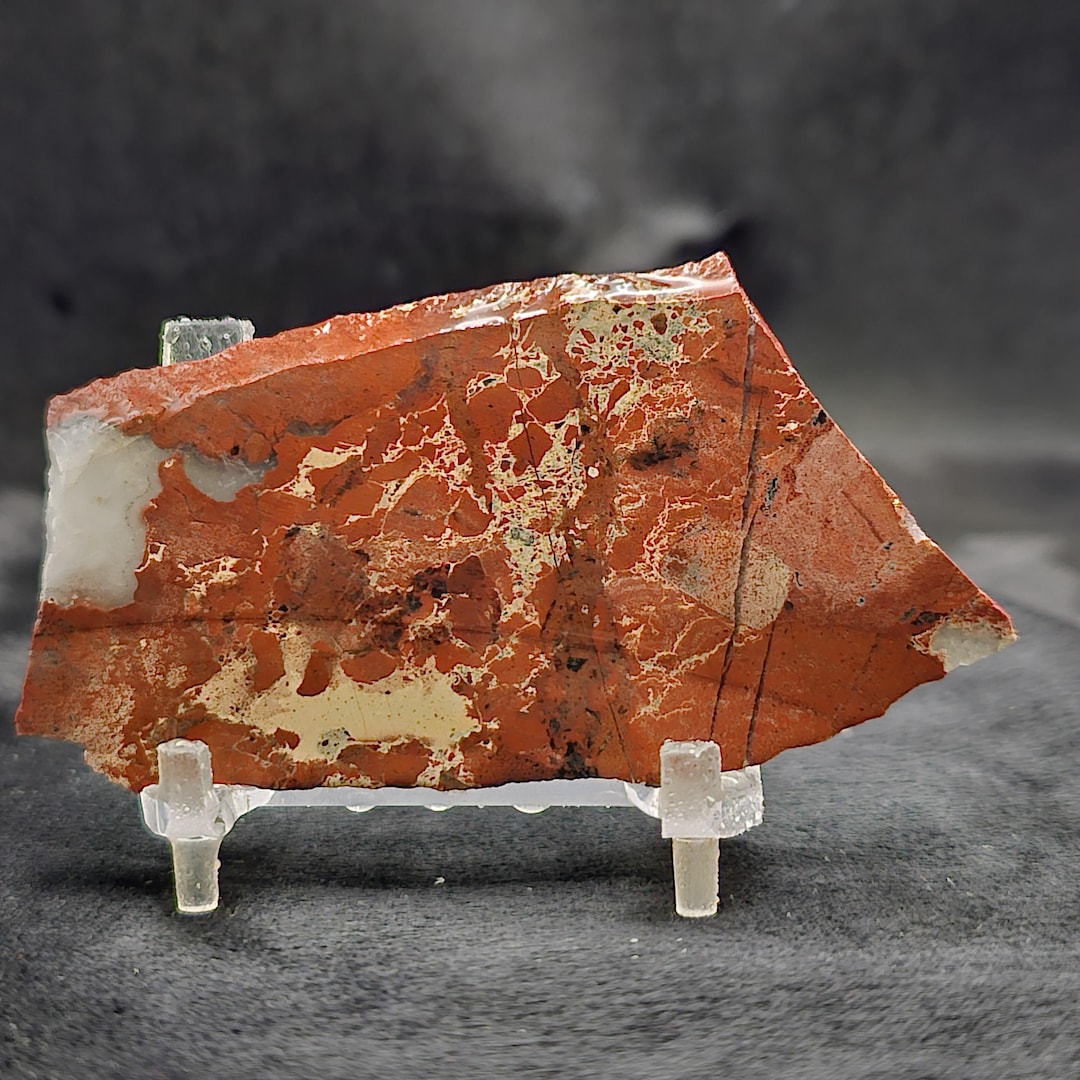 African Painted Valley Jasper From Namibia, Lapidary Slab, Natural ...