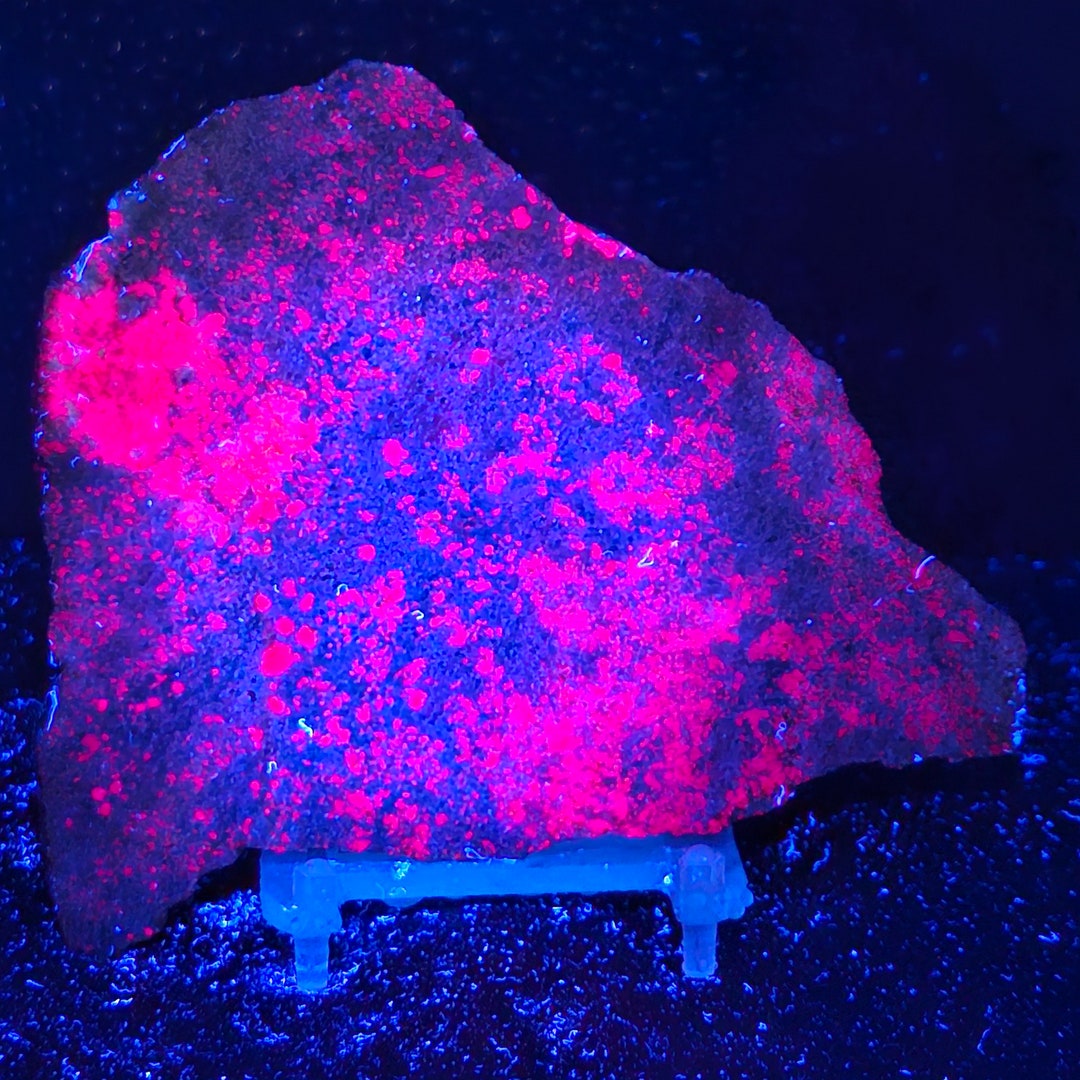 Ruby in Kyanite From Asia, Lapidary Slab, TAPERED, Natural Stone for ...
