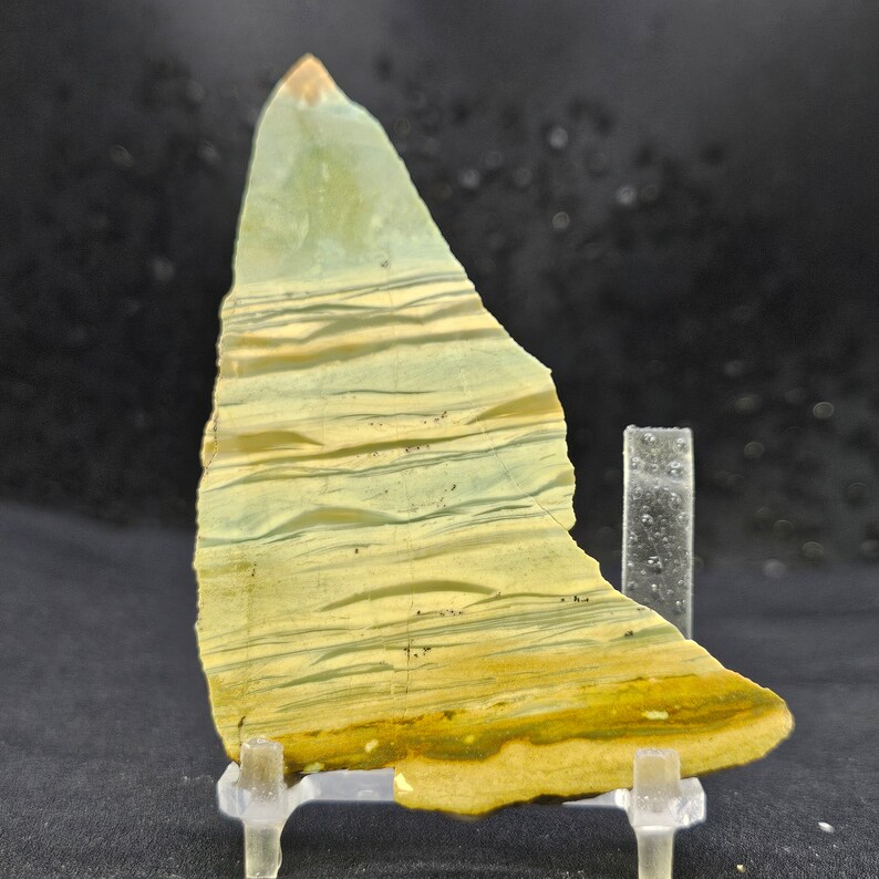 Gunnery Point Jasper From California, Lapidary Slab, TAPERED, Natural ...