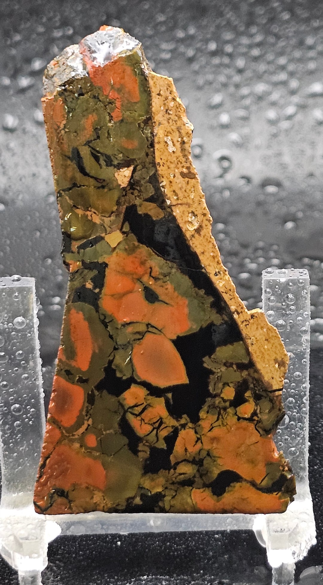 Whiskey Creek Jasper From Idaho, Lapidary Slab, Natural Stone for ...