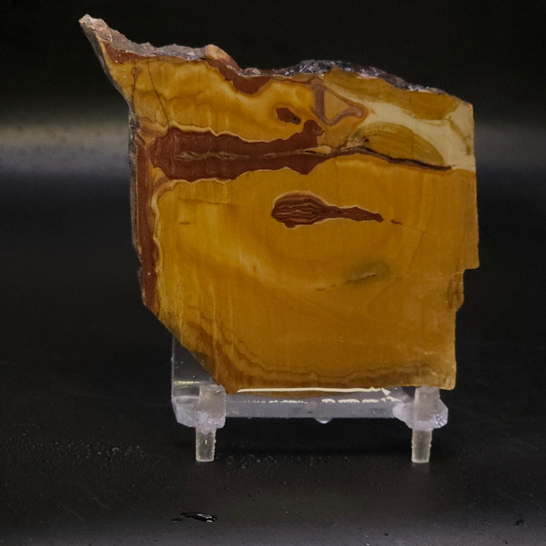 Indian Paint Jasper From Utah, Lapidary Slab, Natural Stone for Cabbing ...