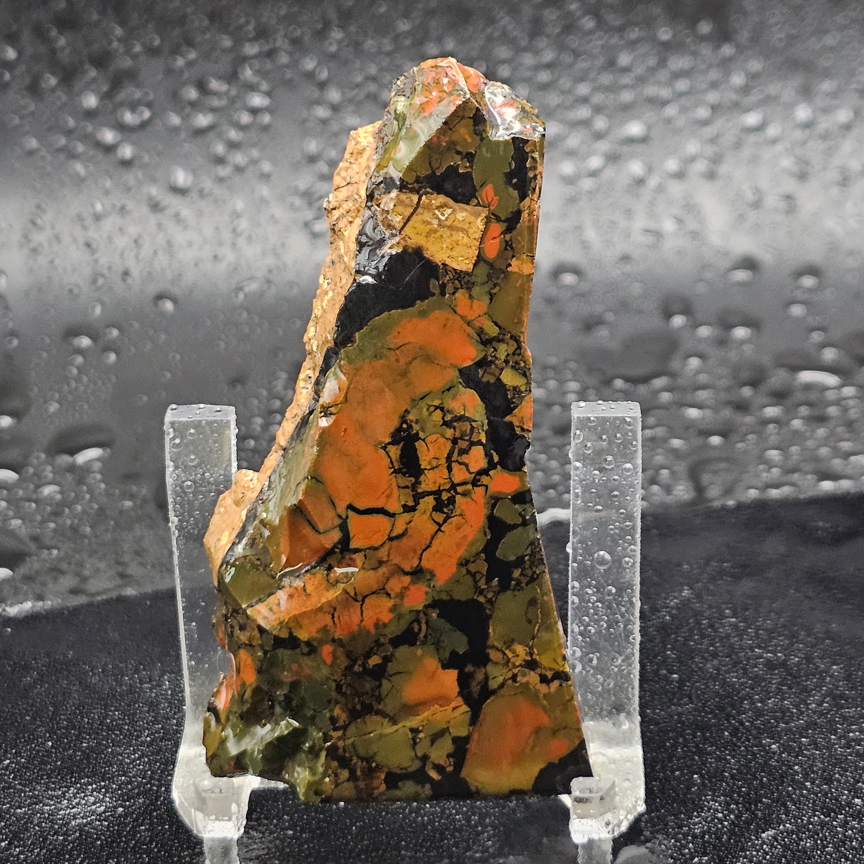 Whiskey Creek Jasper From Idaho, Lapidary Slab, Natural Stone for ...