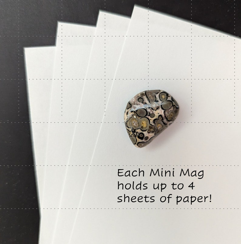 Mini Rock Magnets,handcrafted Polished Gemstone, Natural Stone, Strong ...