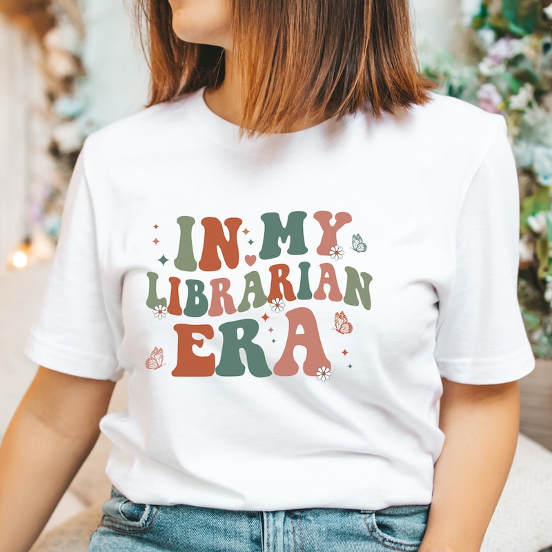 Library Shirt - Etsy