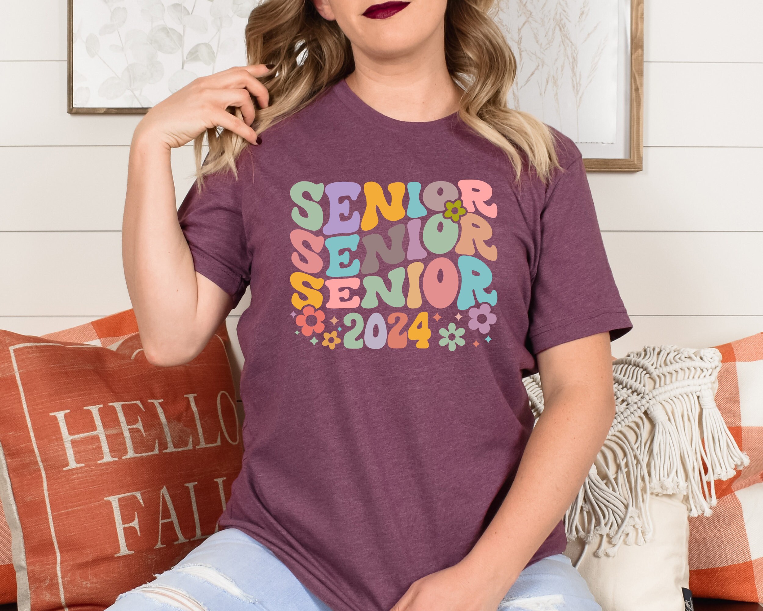 Senior 2024 Shirt Senior Retro Shirt 2024 Seniors Tee - Etsy