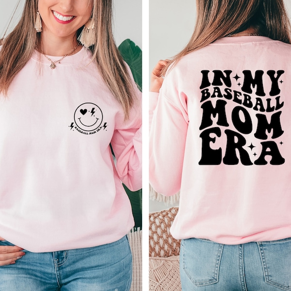 Baseball Mom Sweatshirt - Etsy