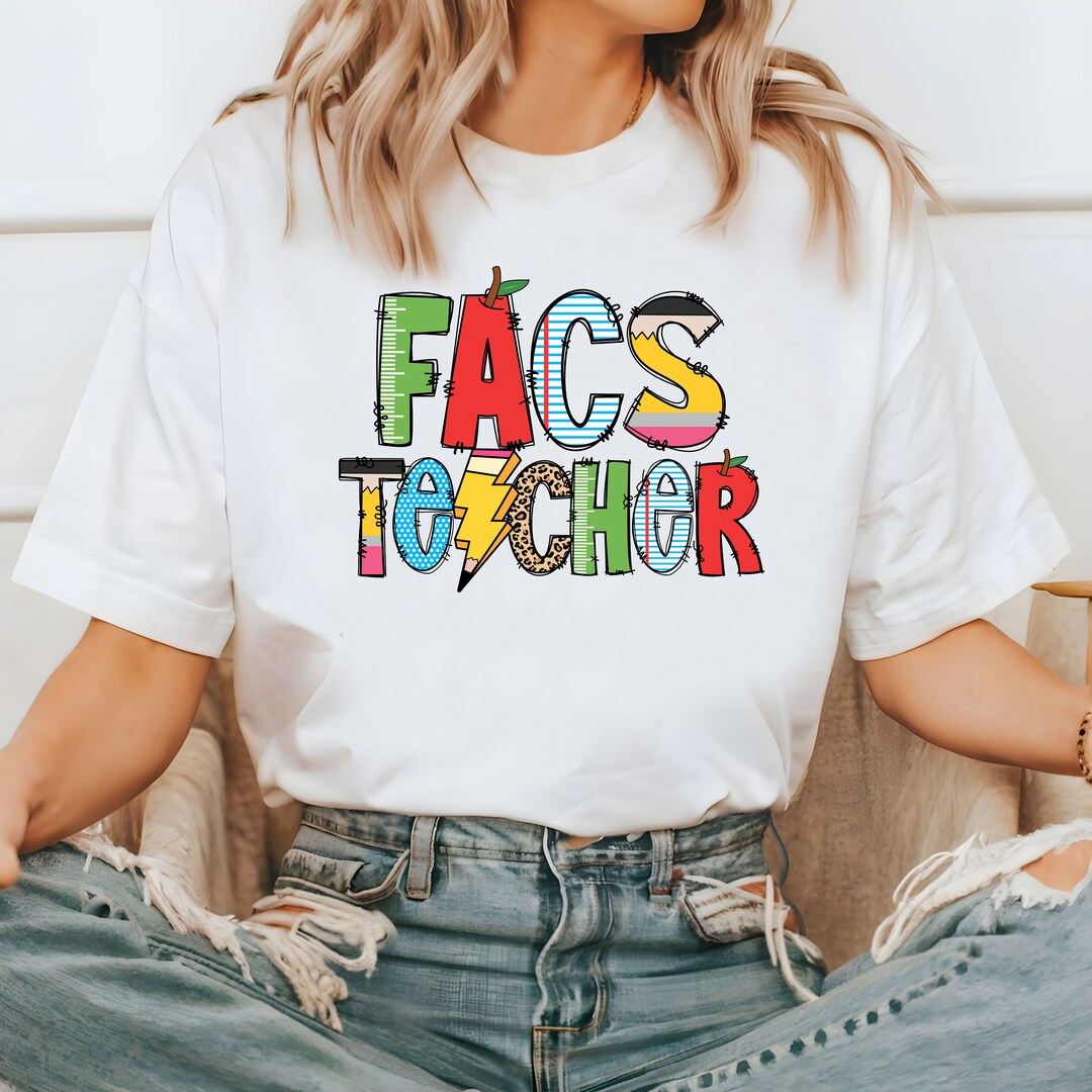 FACS Teacher Shirt, Family and Consumer Sciences Shirt, Home Economics ...