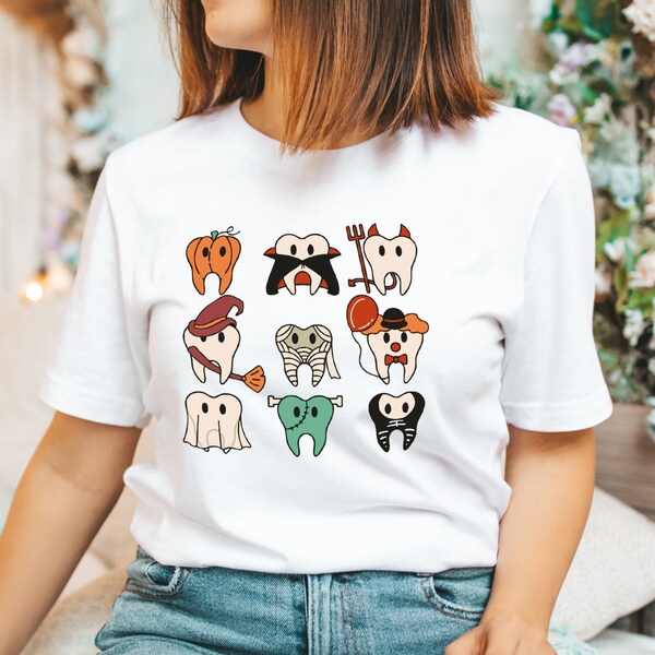 Tooth Shirt - Etsy