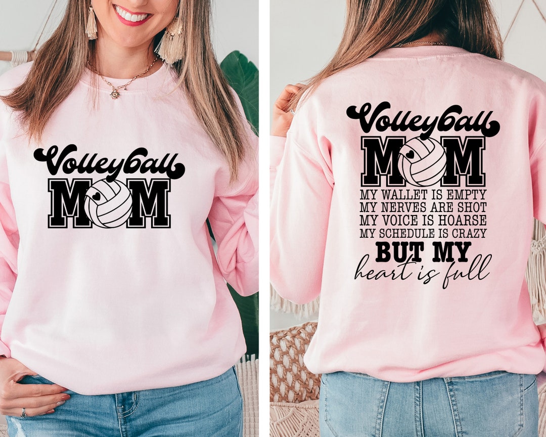 Volleyball Mom Sweatshirt, Volleyball Mom Hoodie, Volleyball Mama ...
