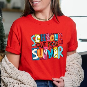 Schools Out for Summer Tshirt, Happy Last Day of School Tee, Summer ...