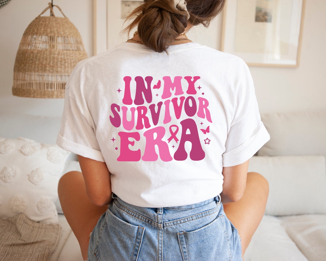 In My Survivor Era Shirt, Cancer Free Shirt, Gift for Cancer Tee ...