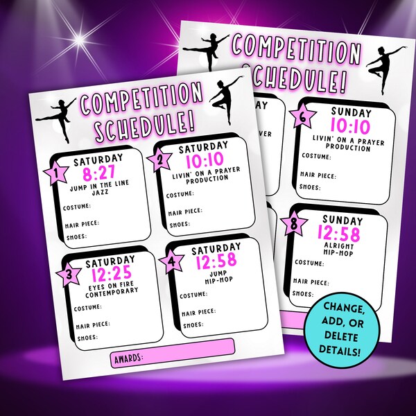 Dance Competition - Etsy