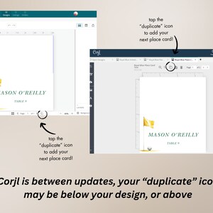 Masters Golf Place Cards Printable Template Golf Theme Flat and Tented ...