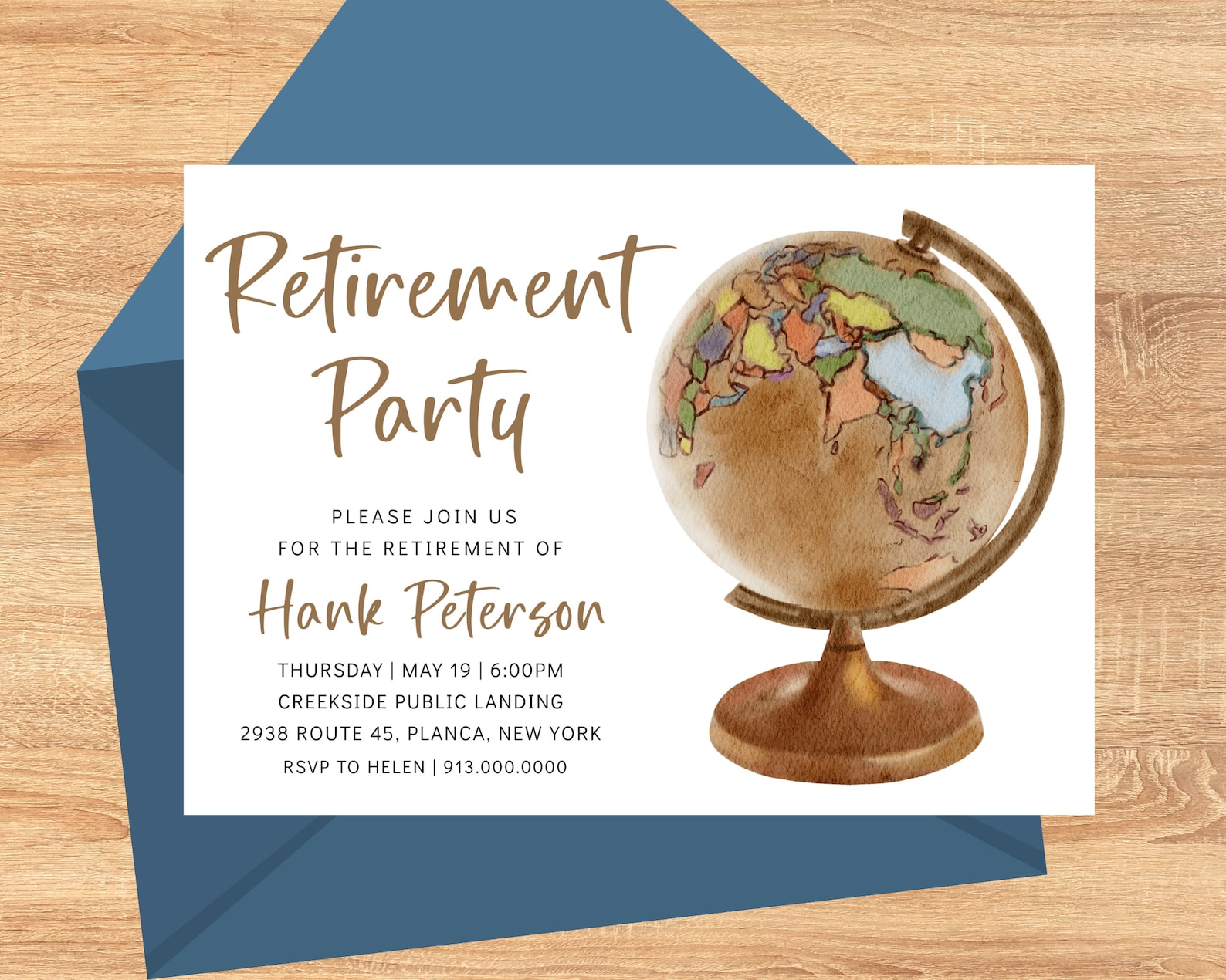 History Social Studies Geography Teacher Retirement Printable Text ...