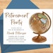 History Social Studies Geography Teacher Retirement Printable Text ...