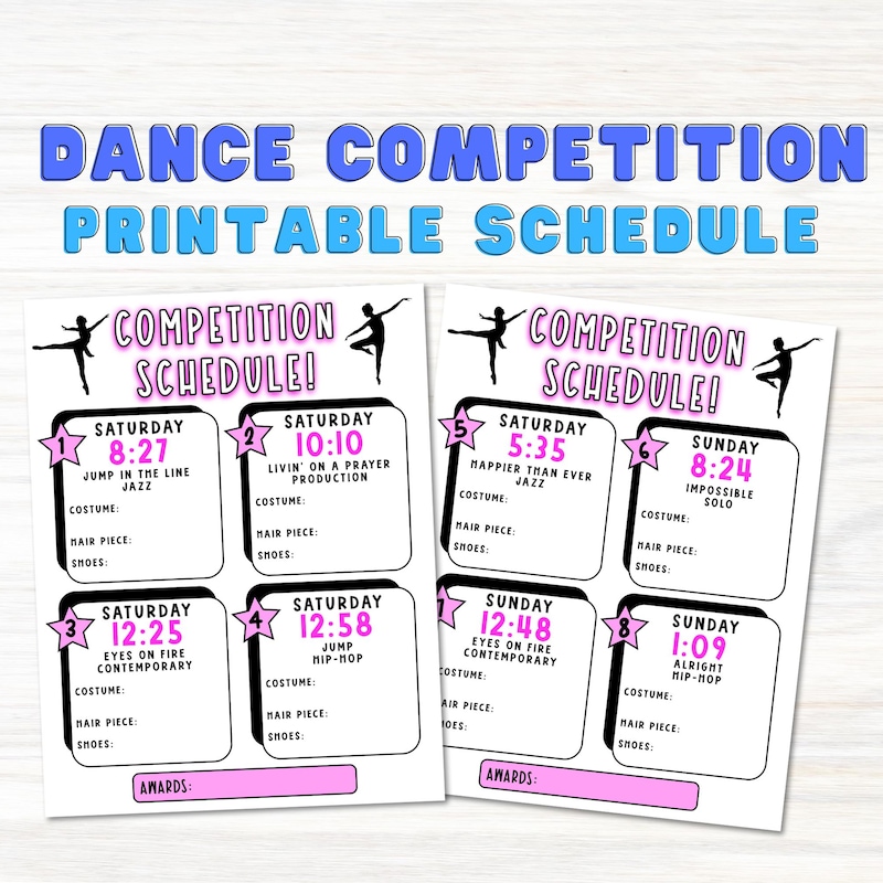 Dance Competition - Etsy