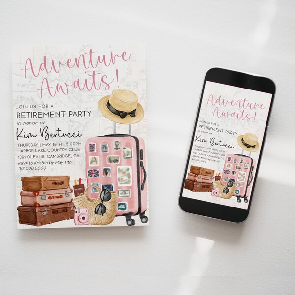 Adventure Retirement Party - Etsy