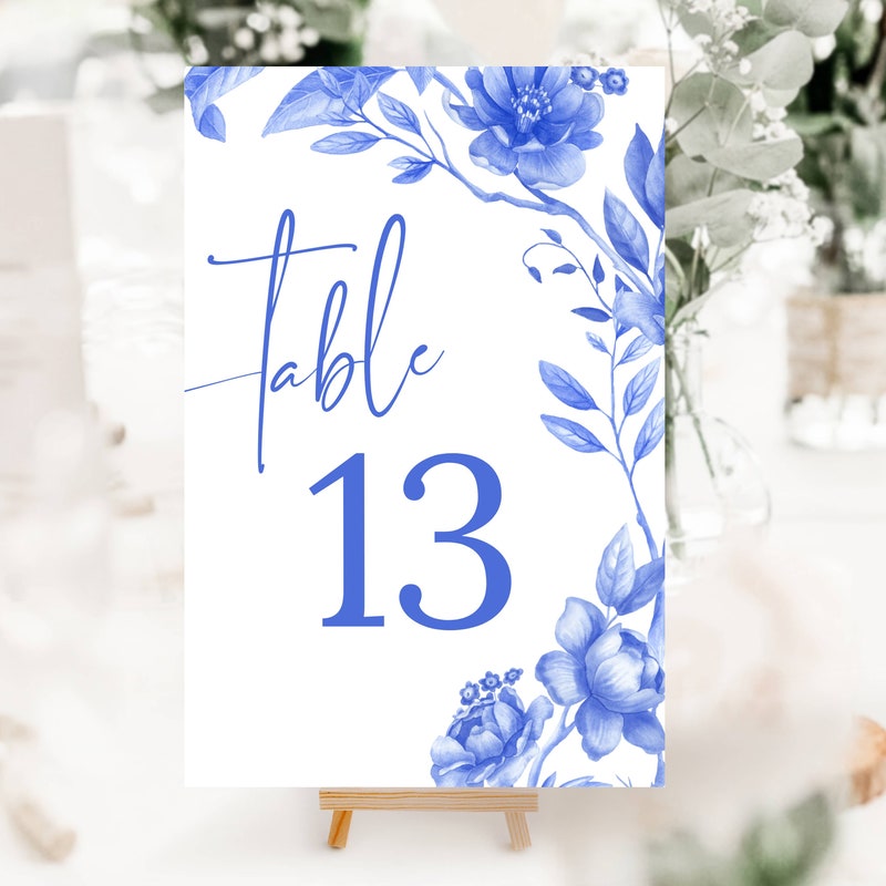 Vintage Table Number - Etsy