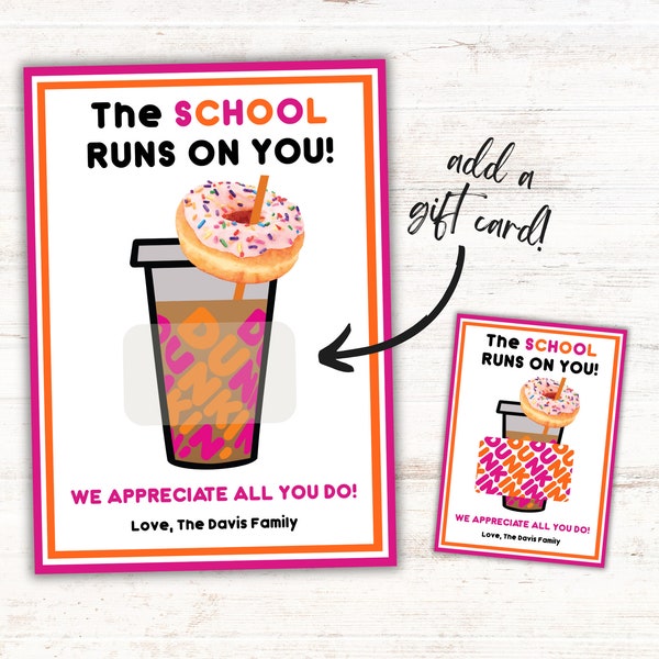 Principal Appreciation Card Printable - Etsy