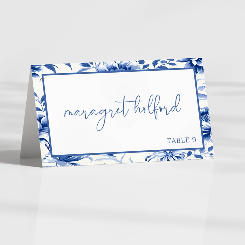 Tented Place Cards - Etsy