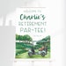 Golf Par-tee Retirement Sign Golf Theme Retirement Party Sign ...