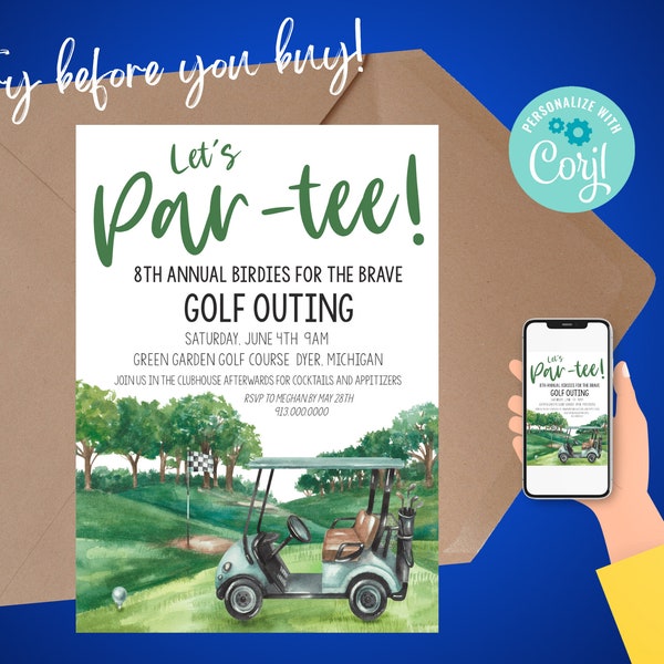 Golf Outing - Etsy