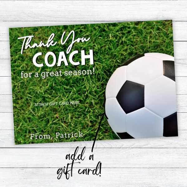 Coach Thank You - Etsy