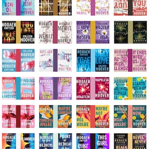 Colleen Hoover Mini Book Covers - Etsy