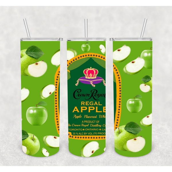 Crown Apple Tumbler Wrap 20 Oz - Etsy