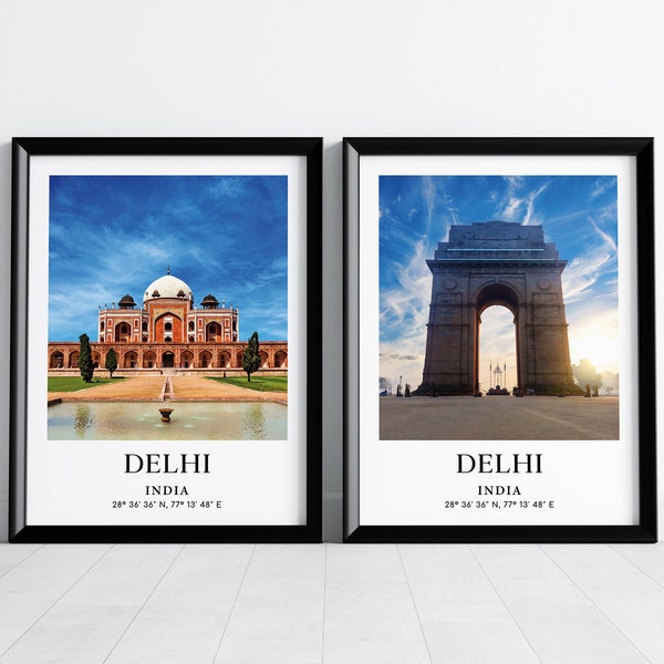 Delhi Poster - Etsy