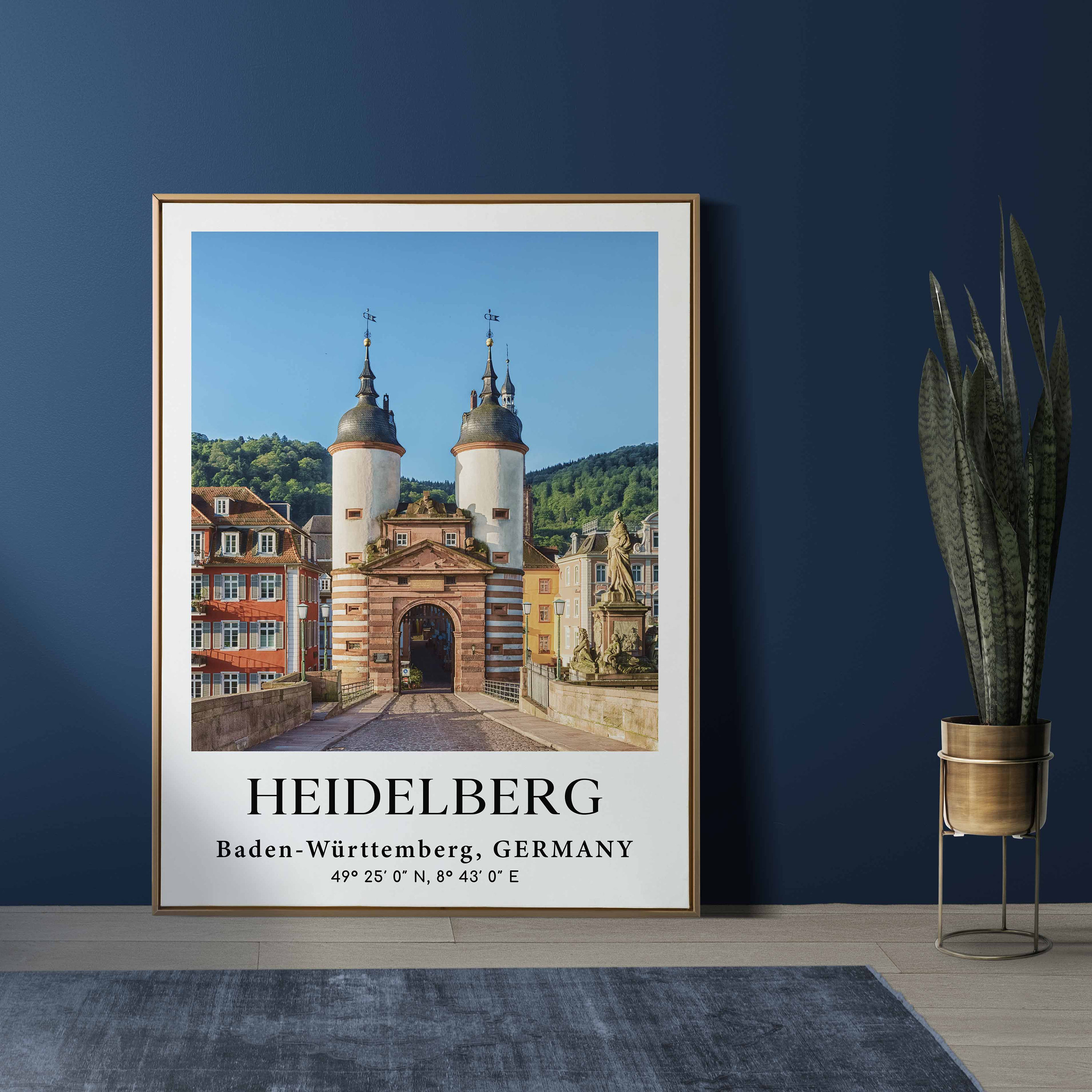 Heidelberg Poster, Heidelberg, Germany Picture, European Picture ...
