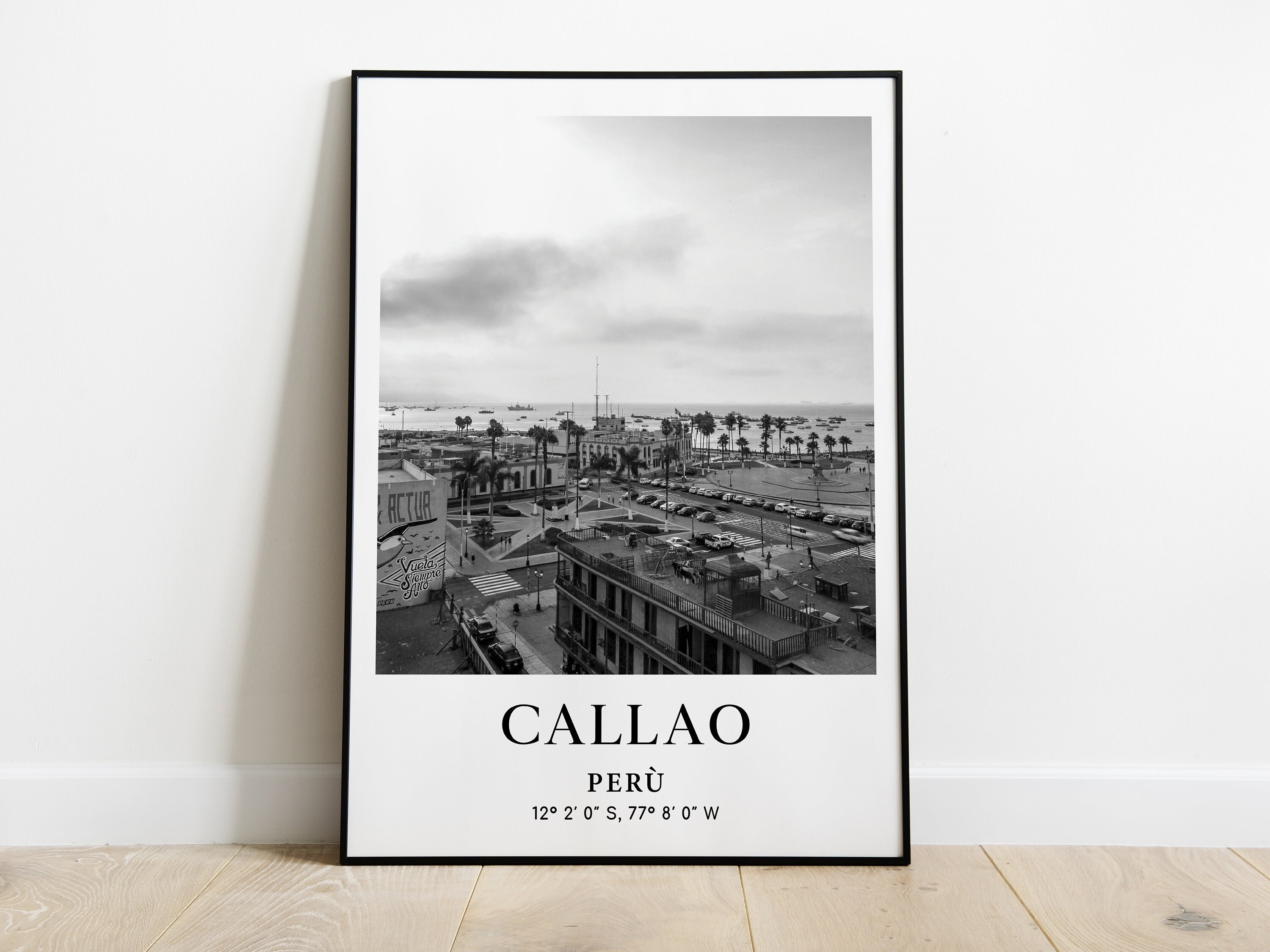 Callao Poster, Callao Picture, Peru Photo, Peru Paint, South America ...