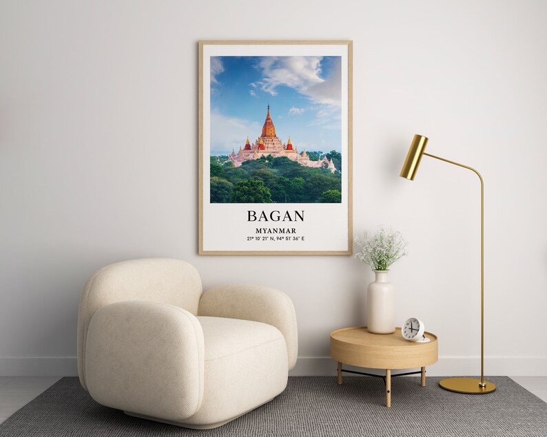 Bagan Poster, Bagan Picture, Myanmar Photo, Myanmar Print, Asia ...