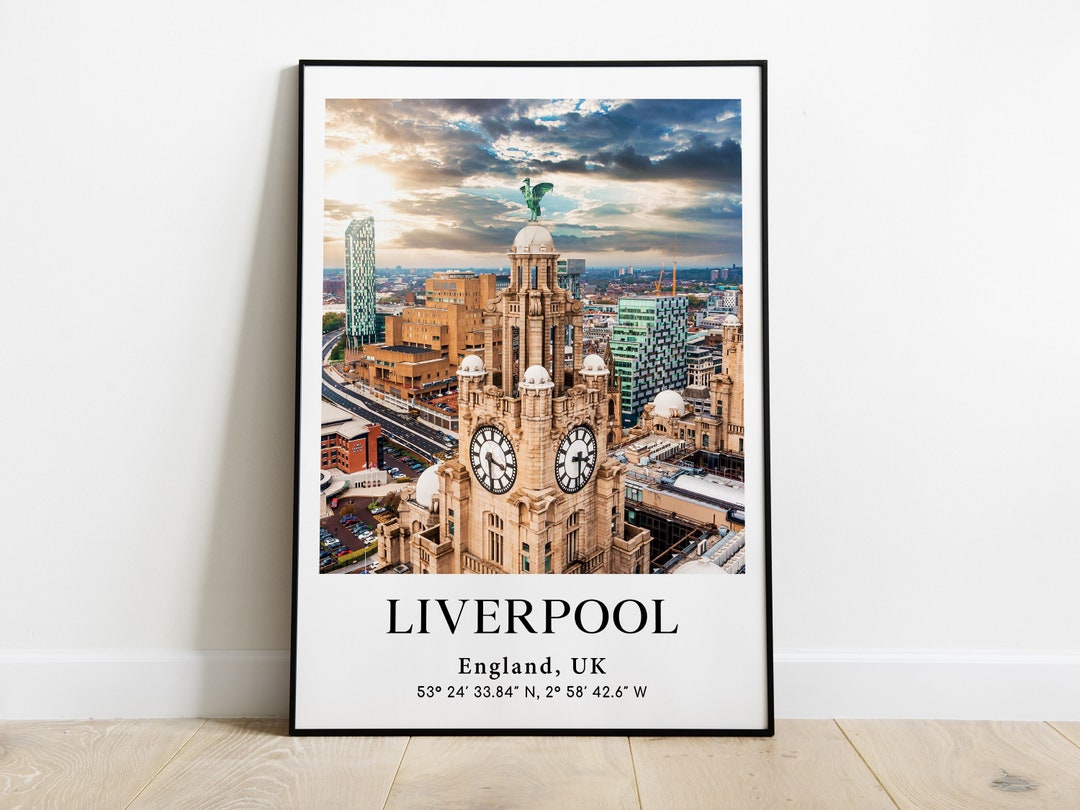 Liverpool Poster, Liverpool England, UK Picture, European Picture ...
