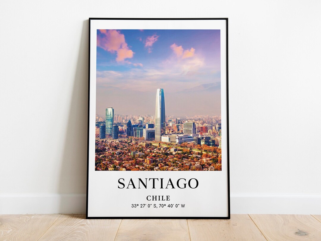 Santiago Poster, Santiago Picture, Chile Photo, Chile Picture, South ...