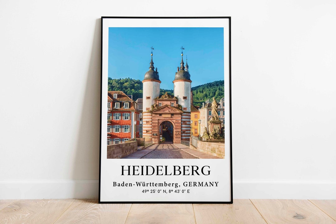 Heidelberg Poster, Heidelberg, Germany Picture, European Picture ...