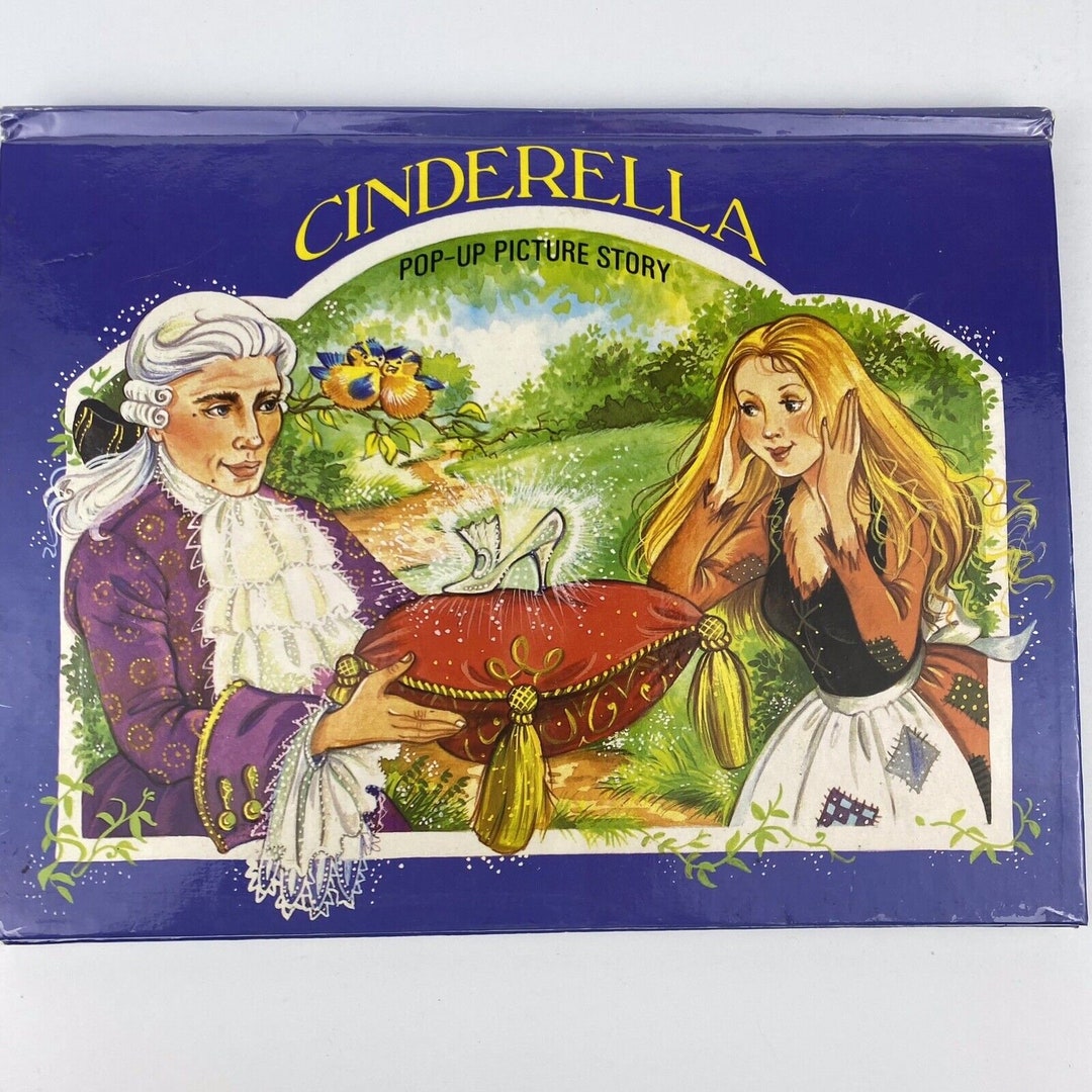 Cinderella Pop-up Picture Book Hard Cover, Brown Watson England, 1989 ...