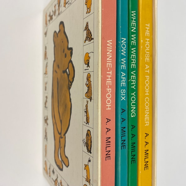 Winnie the Pooh Books Box Set - Etsy