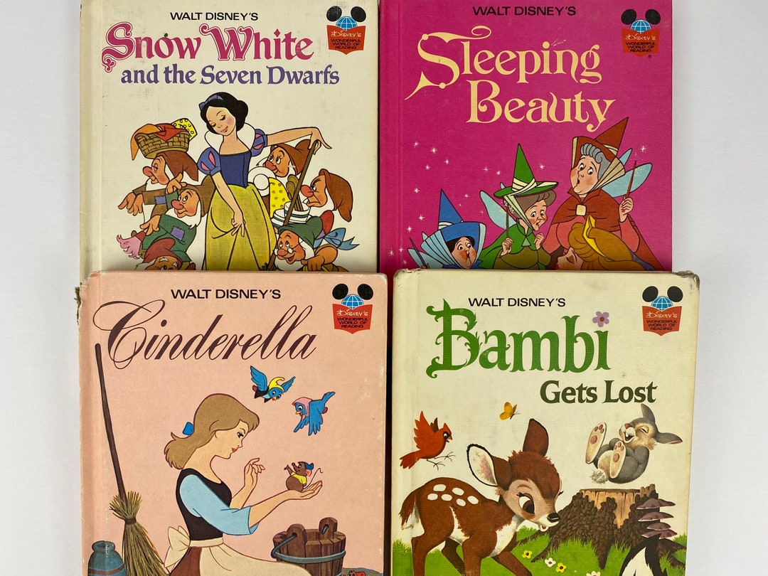 Disney's Wonderful World of Reading Vintage 1970s Children's Hard Cover ...