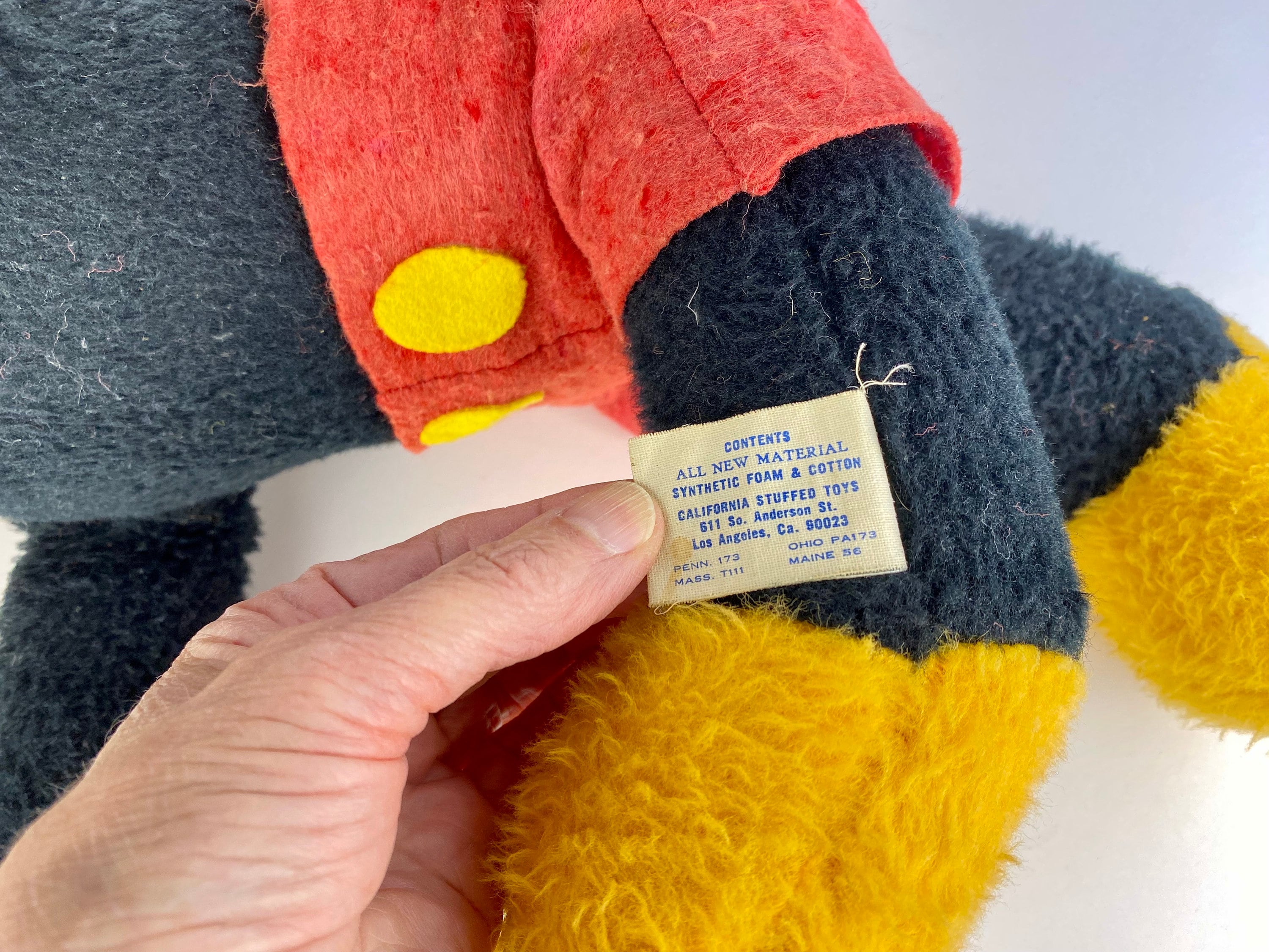 Vintage Disney Mickey and Minnie Mouse 1970s Large 24 - Etsy