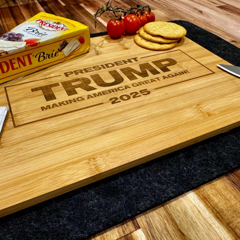 Trump Charcuterie Board - Etsy