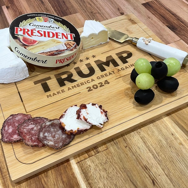 Trump Charcuterie Board - Etsy