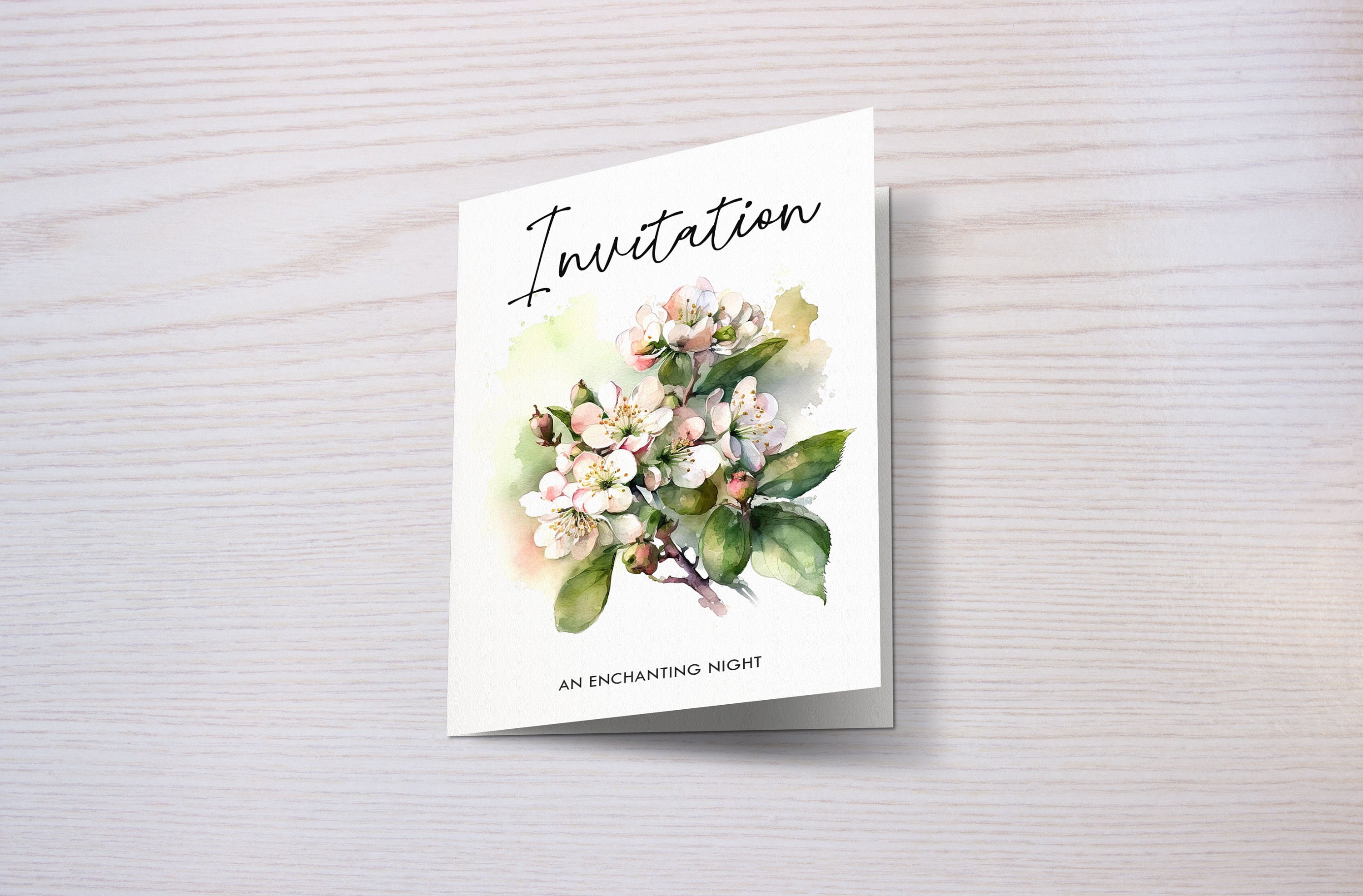 Apple Blossom Watercolor - 12 High Quality Jpgs - Digital Download ...