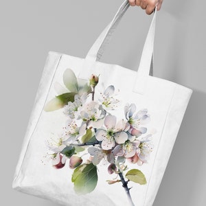 Apple Blossom Watercolor - 12 High Quality Jpgs - Digital Download ...