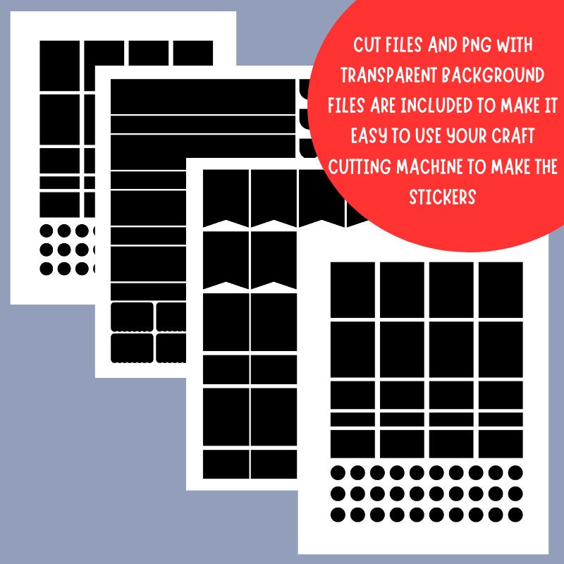 December Printable Planner Stickers for Students, Functional and ...