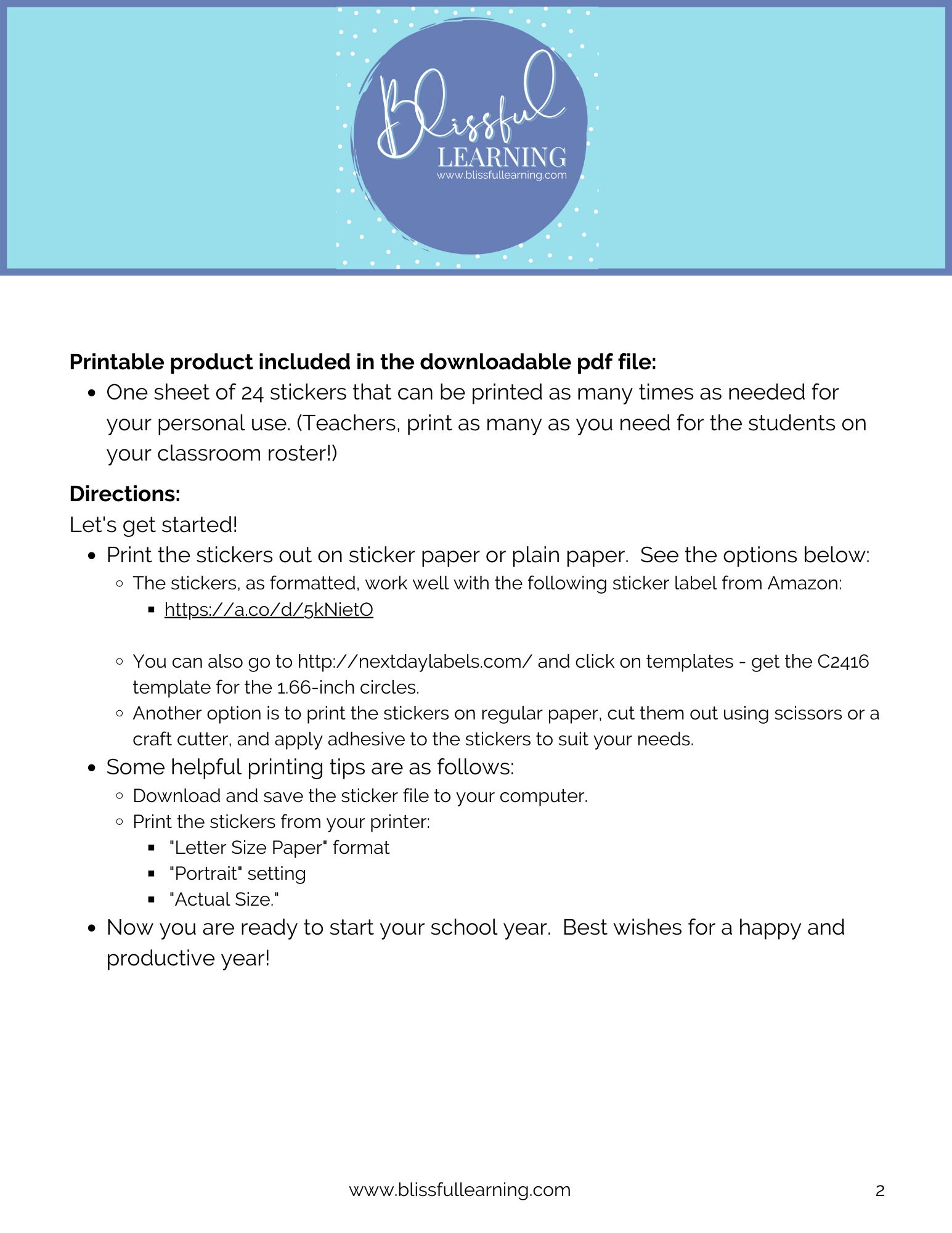 Welcome to 4th Grade Sticker, Back to School Stickers Printable, First ...